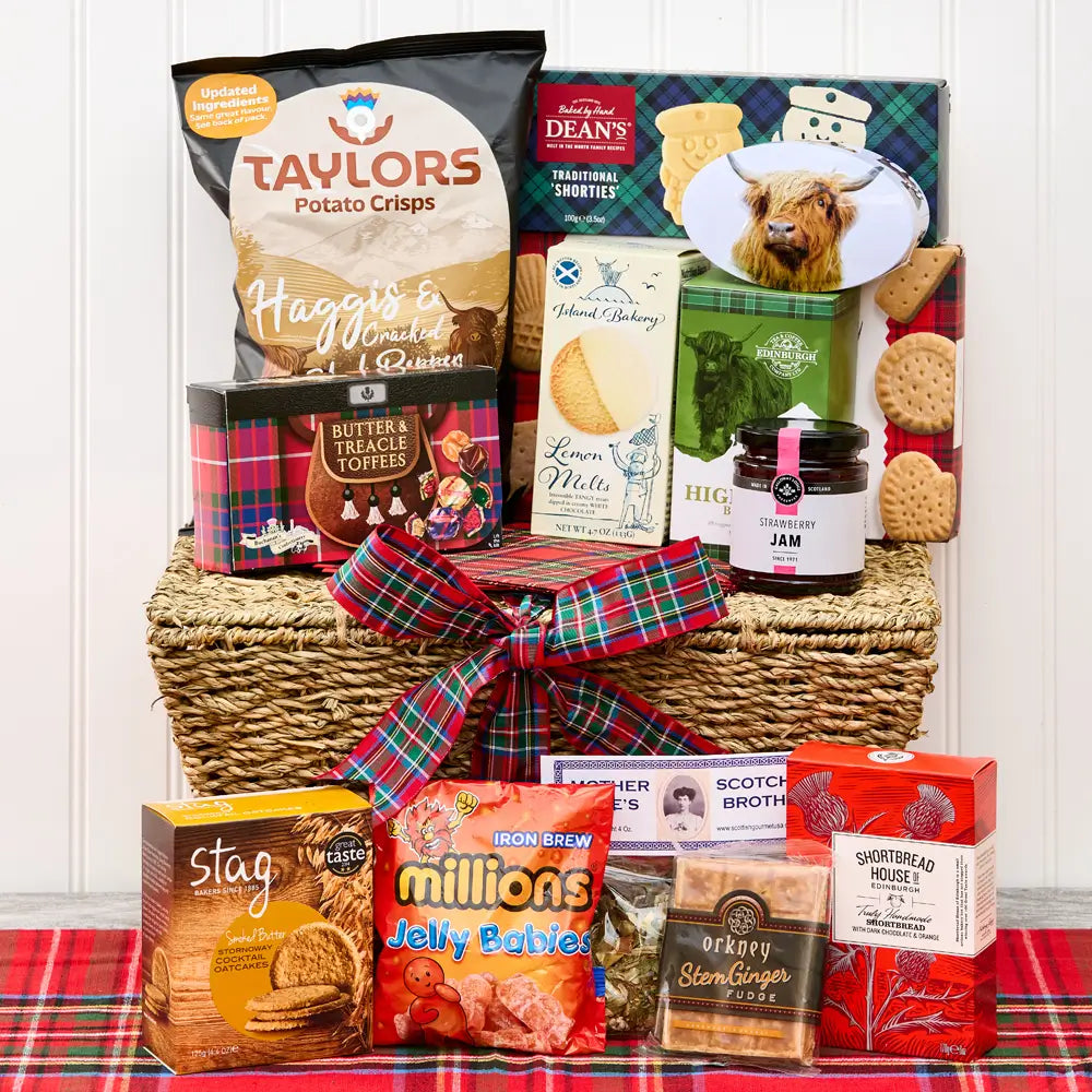 Bountiful Highland Food Hamper for sale – Scottish Gourmet USA