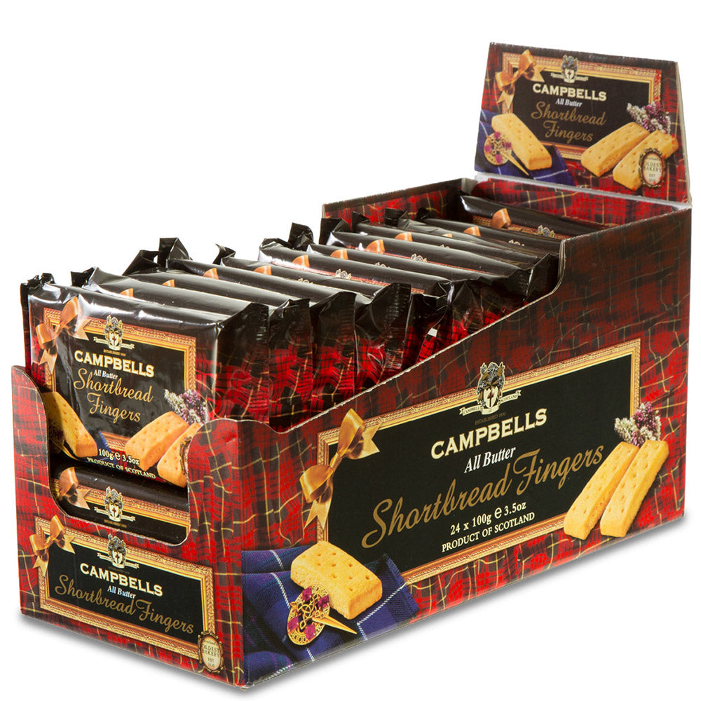 Campbells Cello Pack Shortbread - Case of 24 – Scottish Gourmet USA