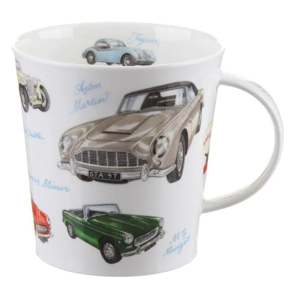 Antique Cars Dunoon Mug | Scottish Gourmet USA