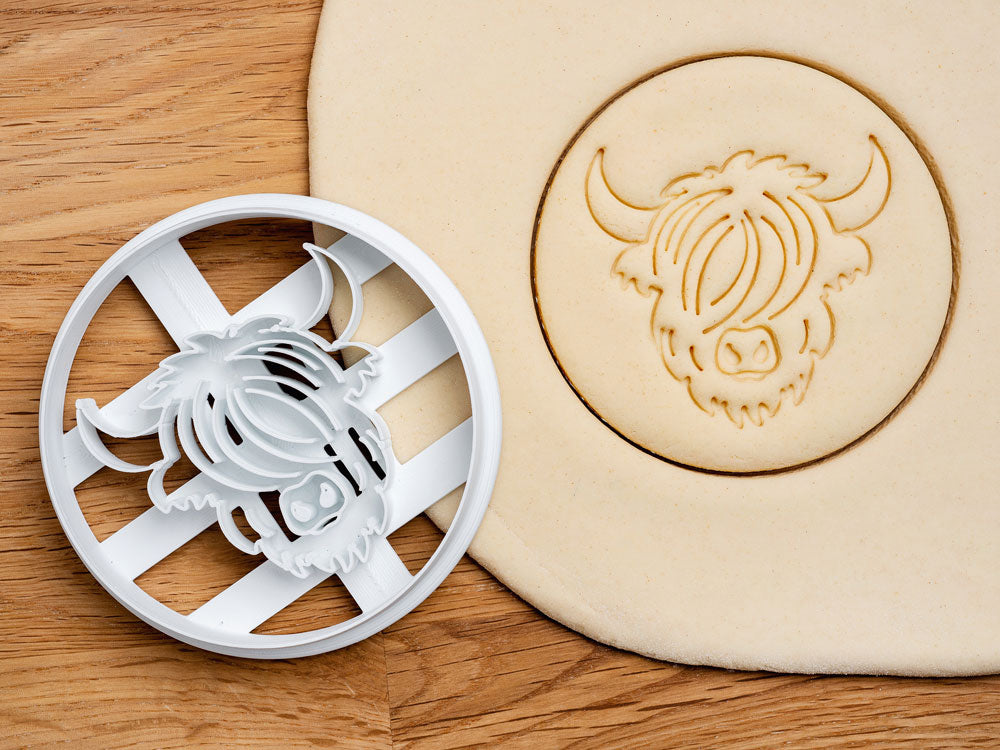 Highland Cow Cookie Cutter – Scottish Gourmet USA