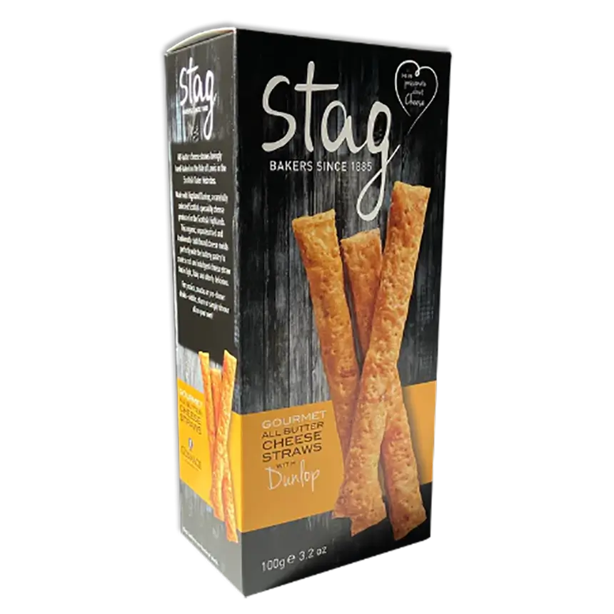 Stag Bakery Gourmet Cheese Straws – Scottish Gourmet USA