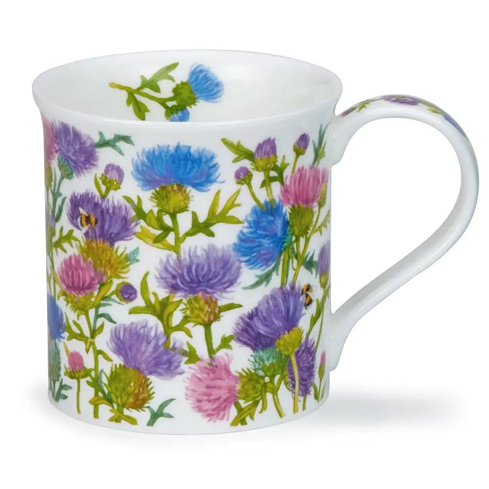 Highland Thistles Mug by Dunoon – Scottish Gourmet USA