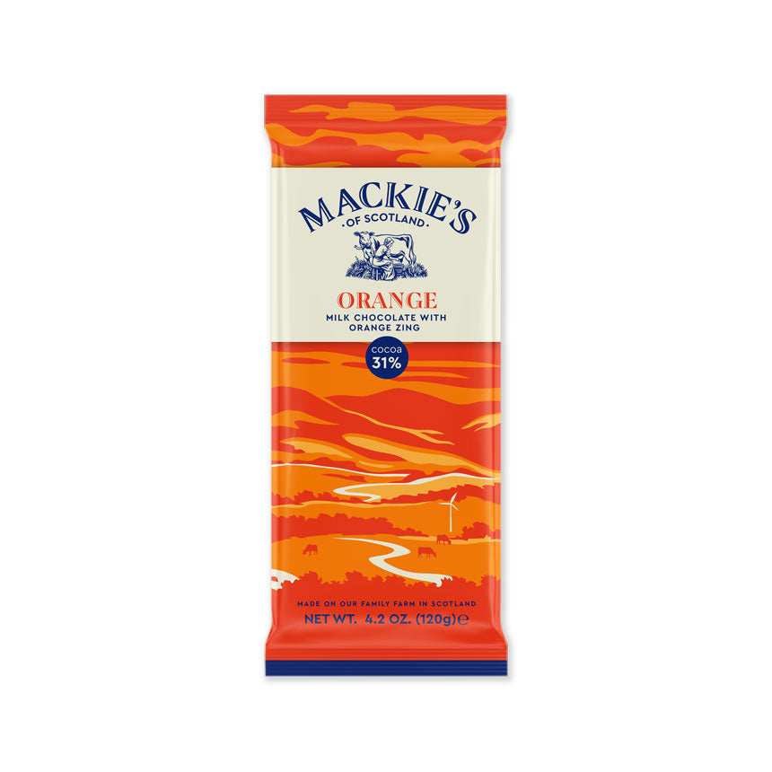 Mackie's Orange and Honeycomb Milk Chocolate Bar – Scottish Gourmet USA