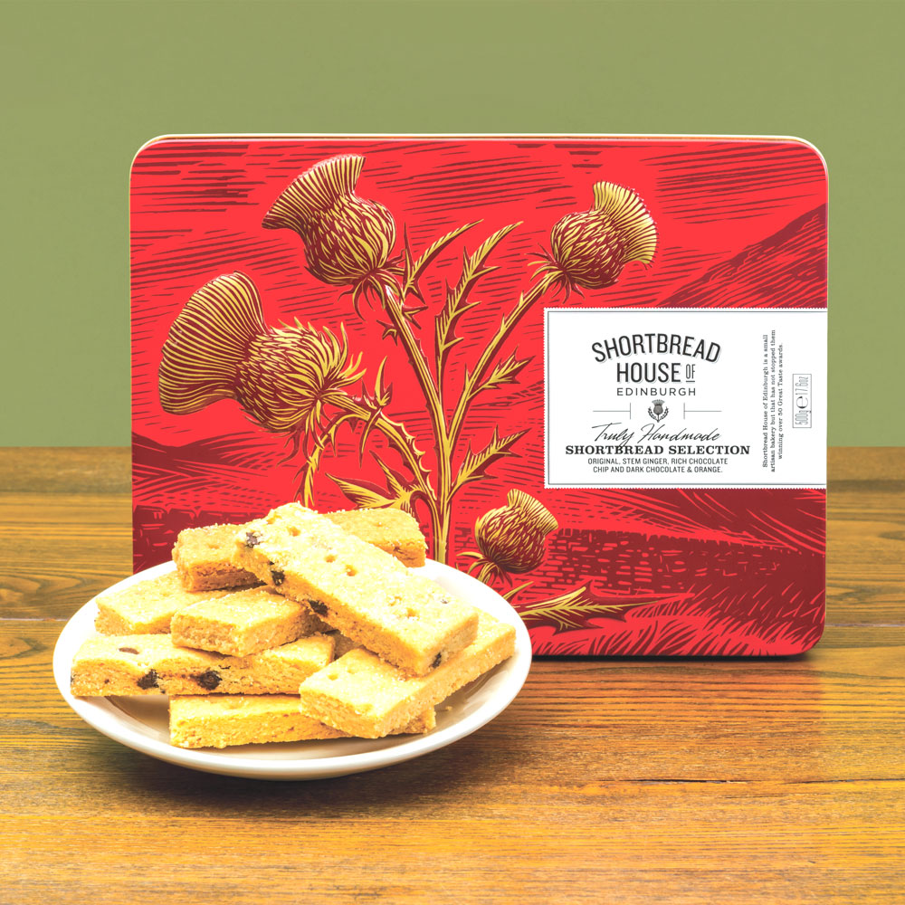 Shortbread finger selection tin – Scottish Gourmet USA