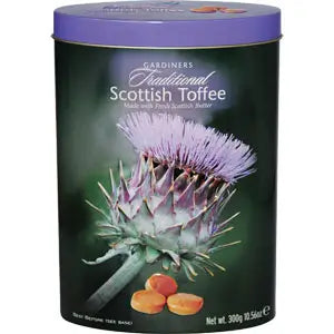 Gardiners thistle toffee tin – Scottish Gourmet USA