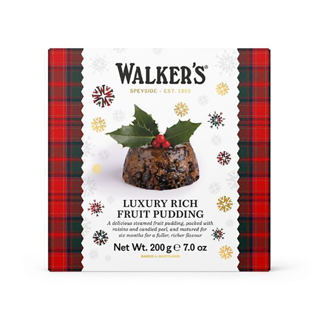 Walker's 8 oz Christmas Pudding – Scottish Gourmet USA